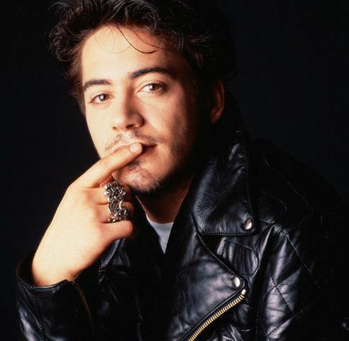 Young RDJ + leather jacket =🤤 | Scrolller
