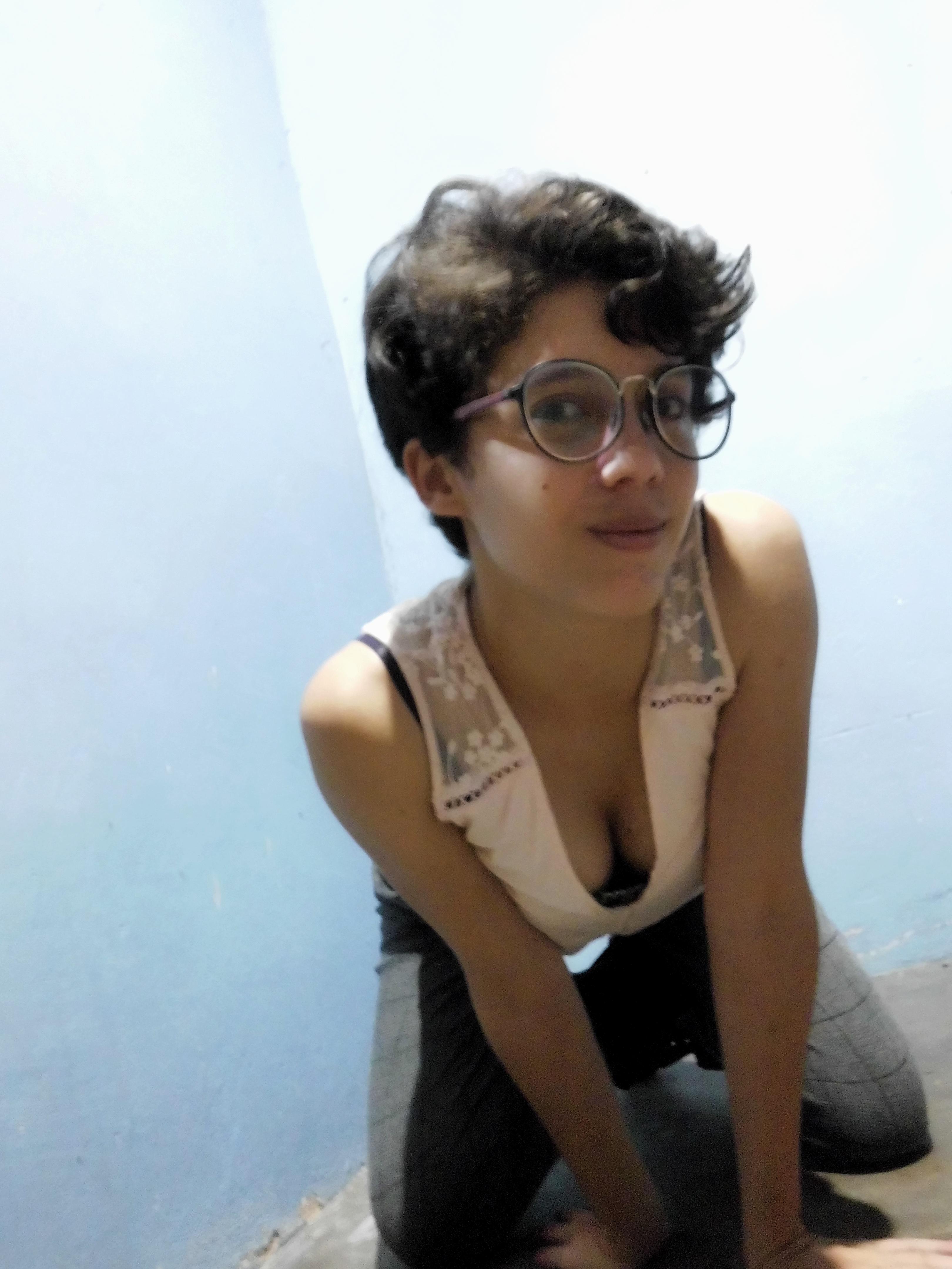Young, slim, Latin girl with glasses, what more can you ask for? | Scrolller