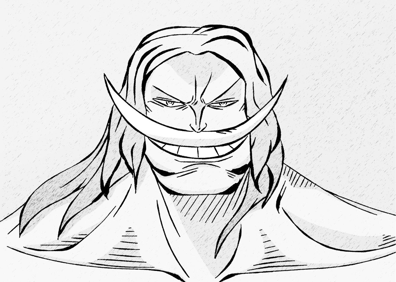 Young whitebeard drawing | Scrolller