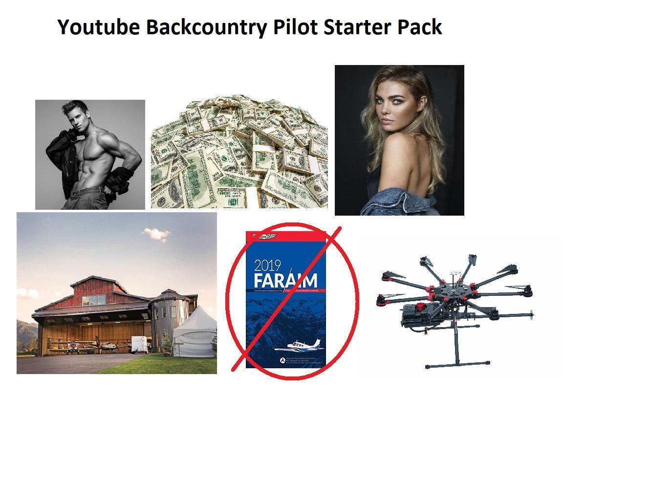 Youtube Backcountry Pilot Starterpack | Scrolller