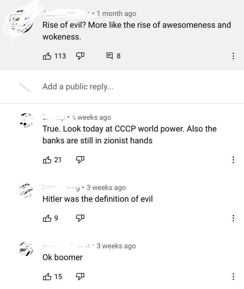 YouTube comment sections be like | Scrolller