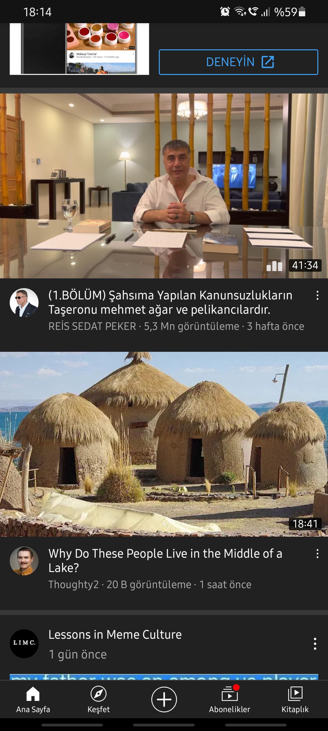 Youtube önerileri beni fişledi amk. | Scrolller