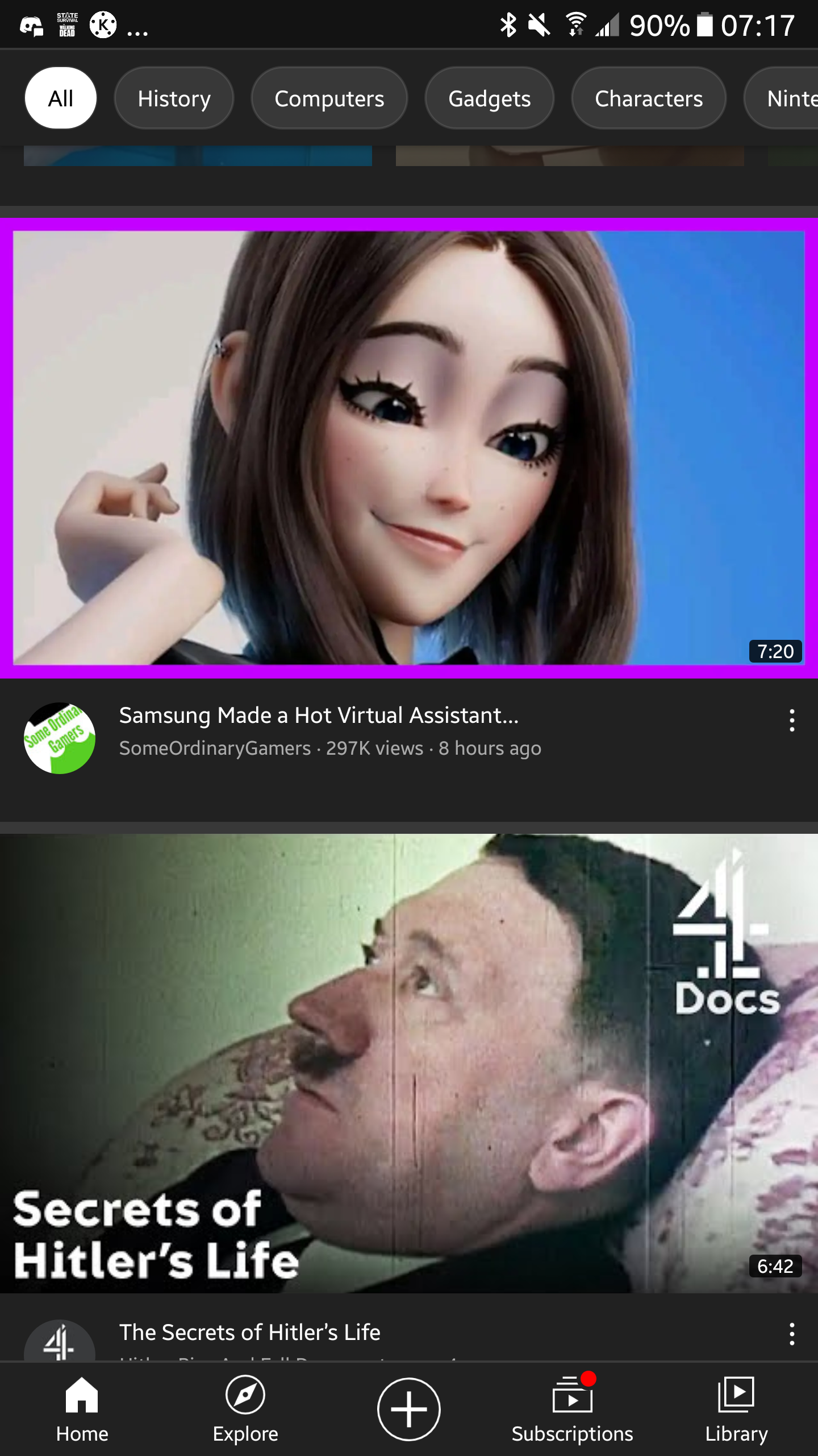 Youtube with that incredible timing | Scrolller