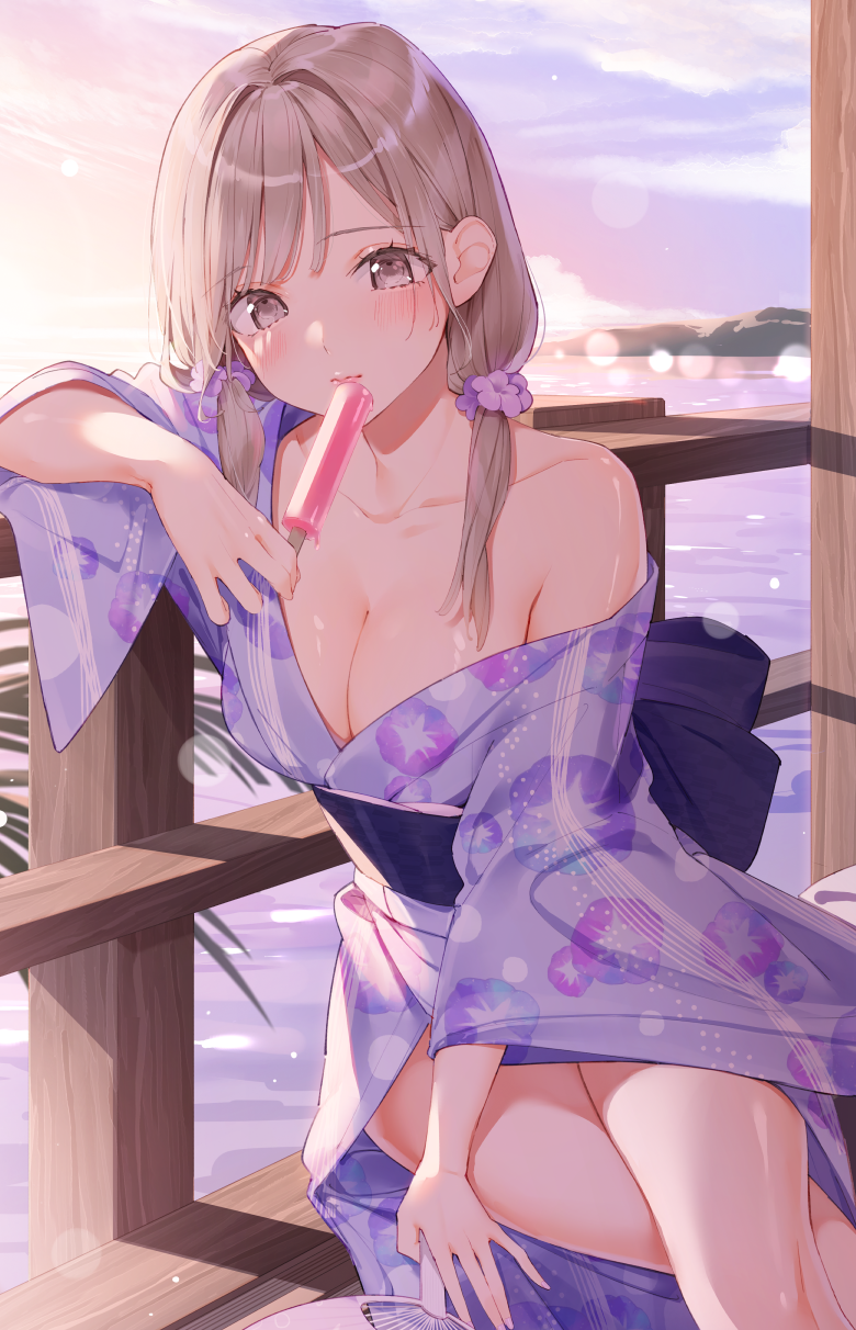 Yukata Kanojo Yusuzumi [Original] | Scrolller