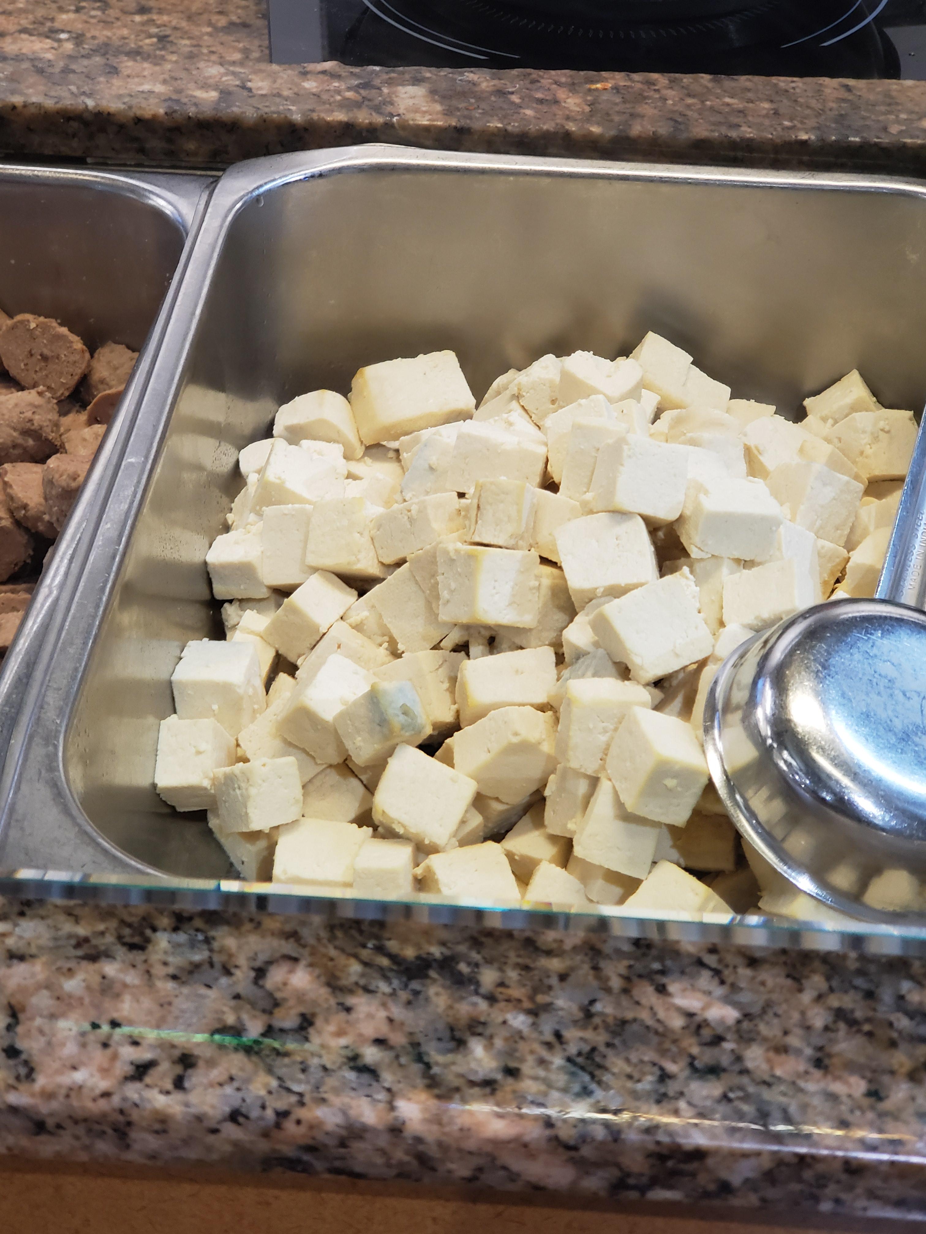 Yumm! Moldy tofu at central square cafeteria | Scrolller