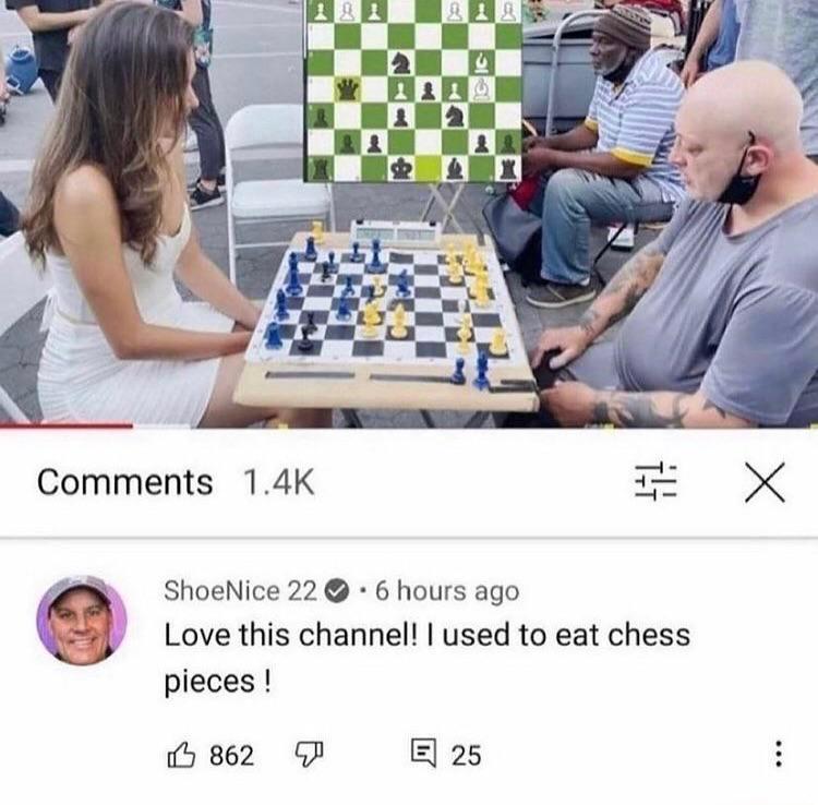 😋 yummy chess pieces | Scrolller