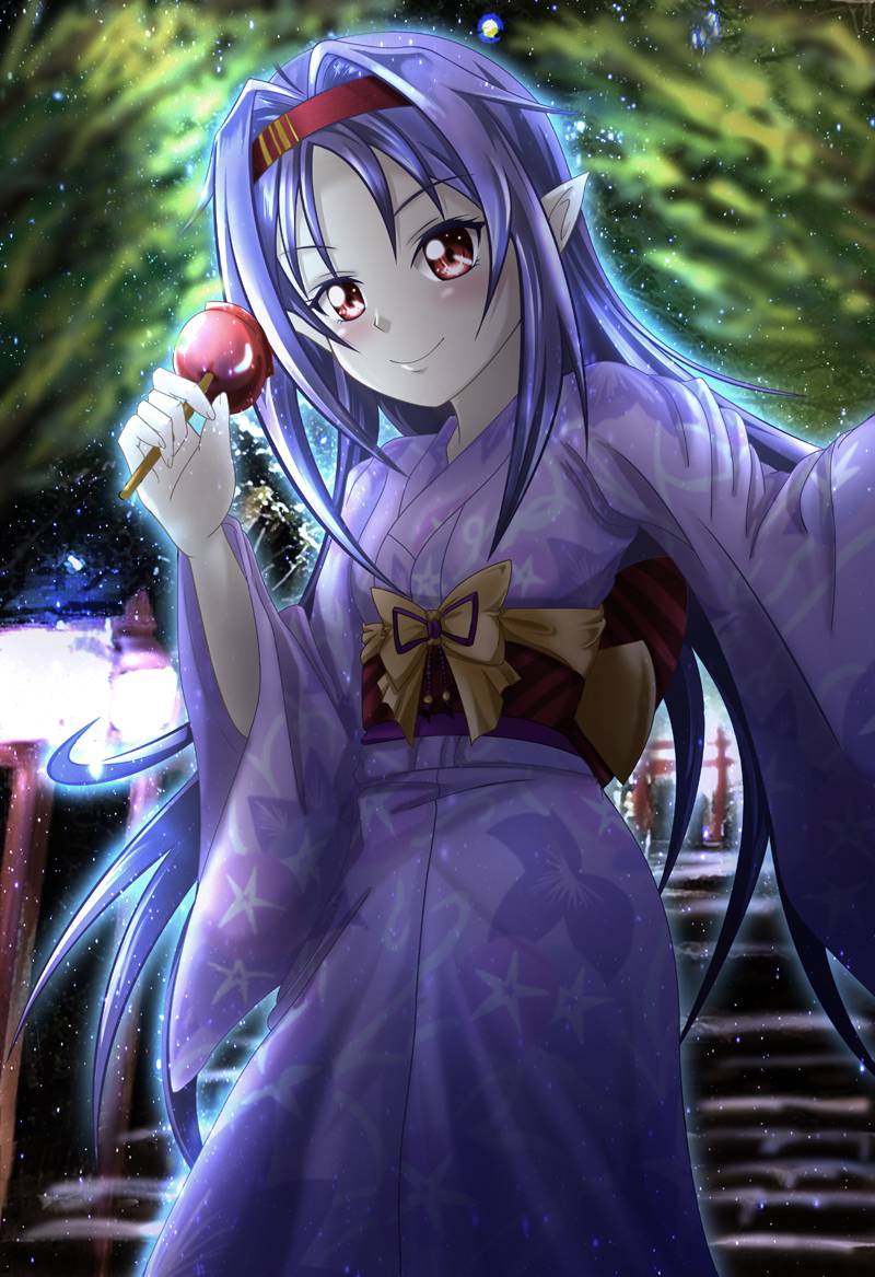 Yuuki in a Kimono. | Scrolller