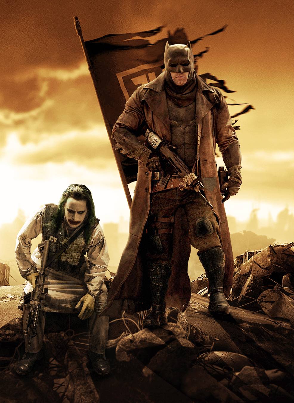 Zack Snyder's Justice League Knightmare sequence fanart by @rahalarts ...