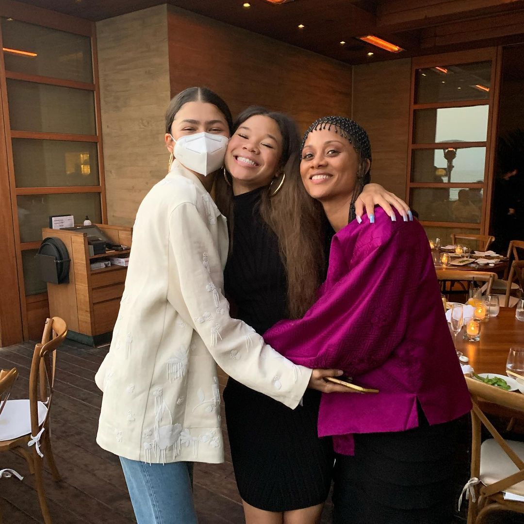 Zendaya and Nika King at Storm Reid's 18th birthday party | Scrolller