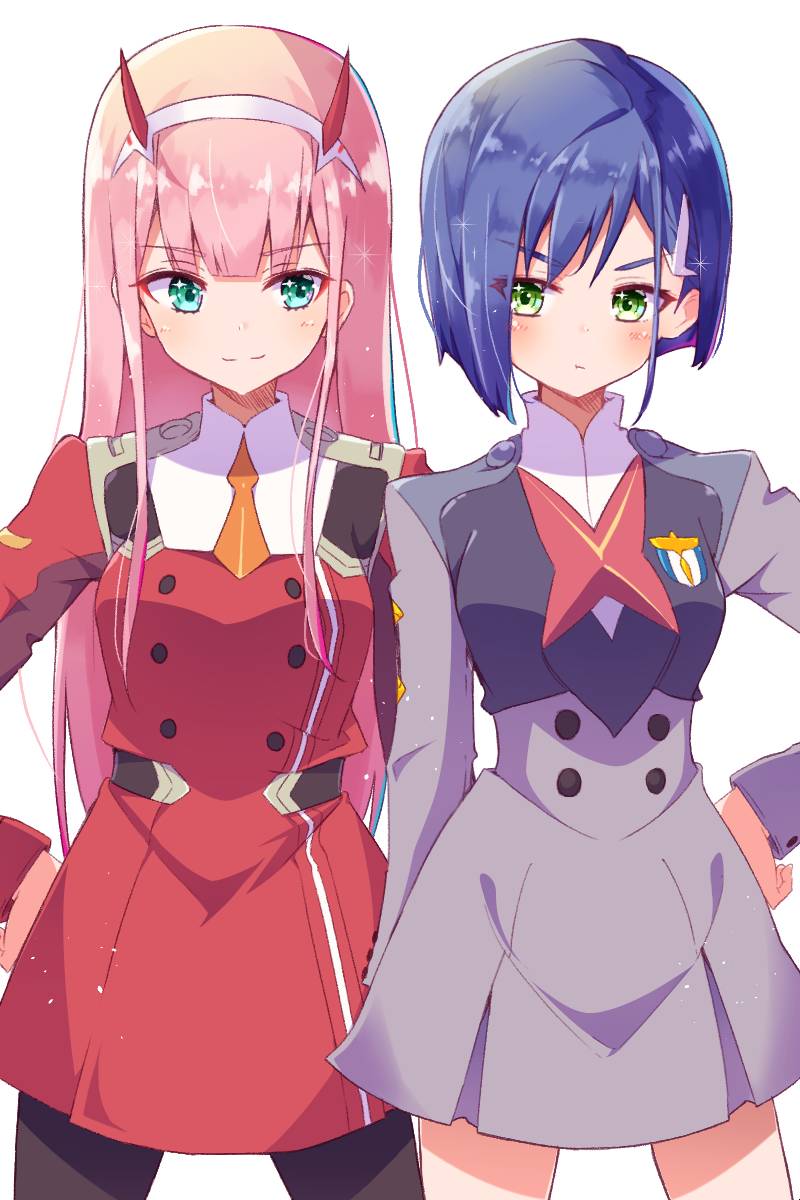 Zero Two and Ichigo | Scrolller