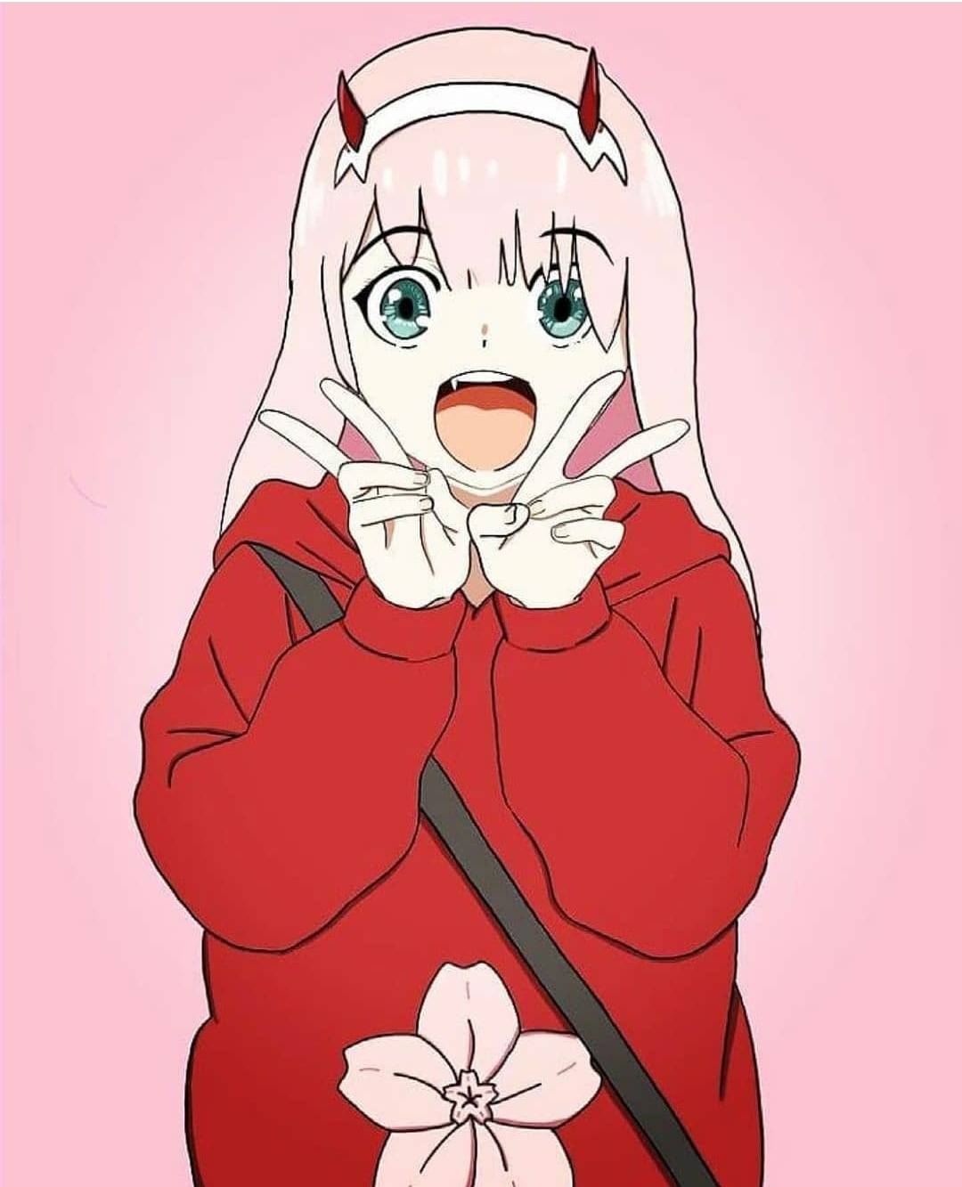 Zero two (Pose from wonder egg priority) | Scrolller