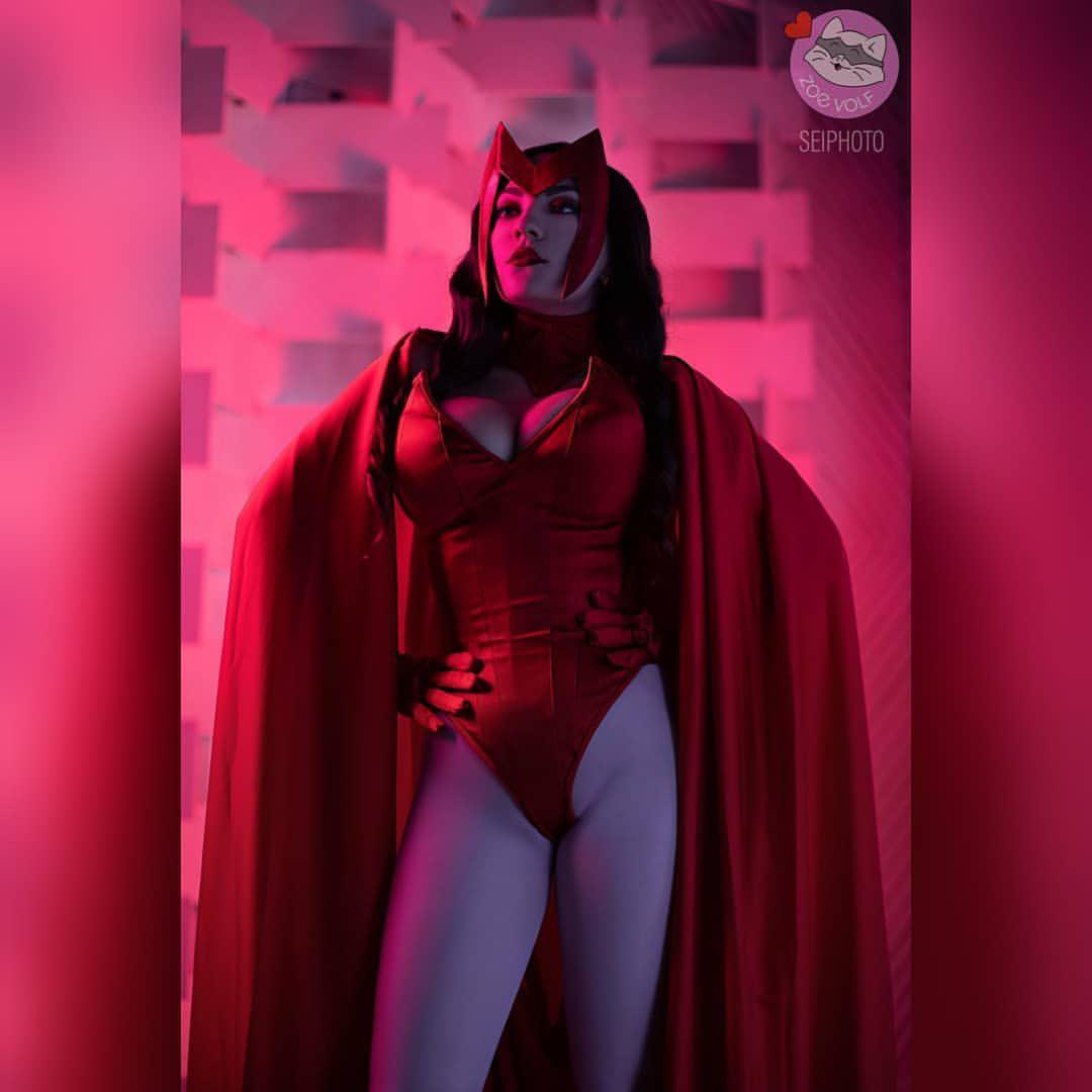 zoevolf as Scarlet witch | Scrolller