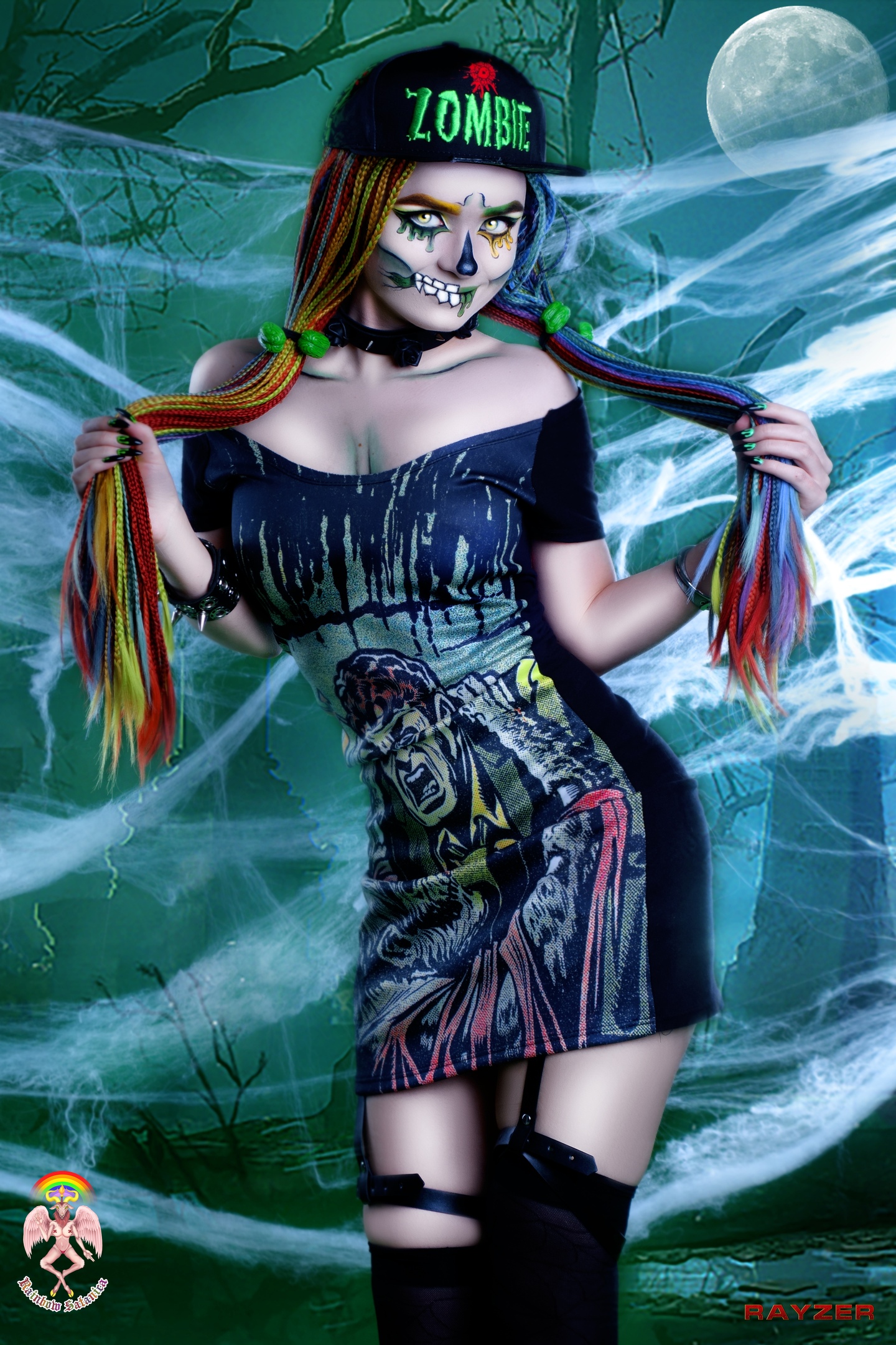 Zombie girl by Rainbow Satanica | Scrolller