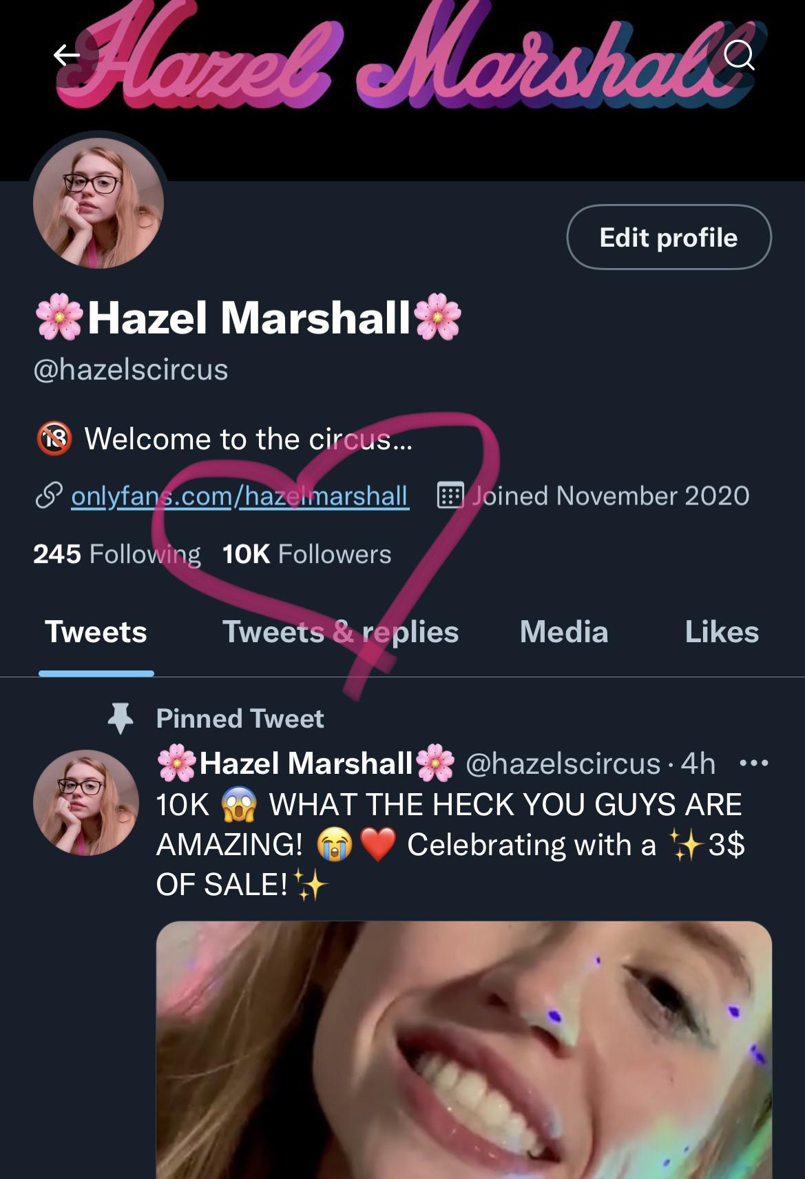 10k on Twitter 😱 thank you guys sm! 🥺 ️ celebrating with a $3 OF SALE! | Scrolller