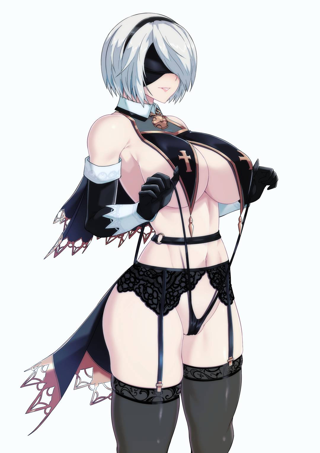 2B All Dressed Up In A Lewd Outfit (Torahime) [Nier] | Scrolller