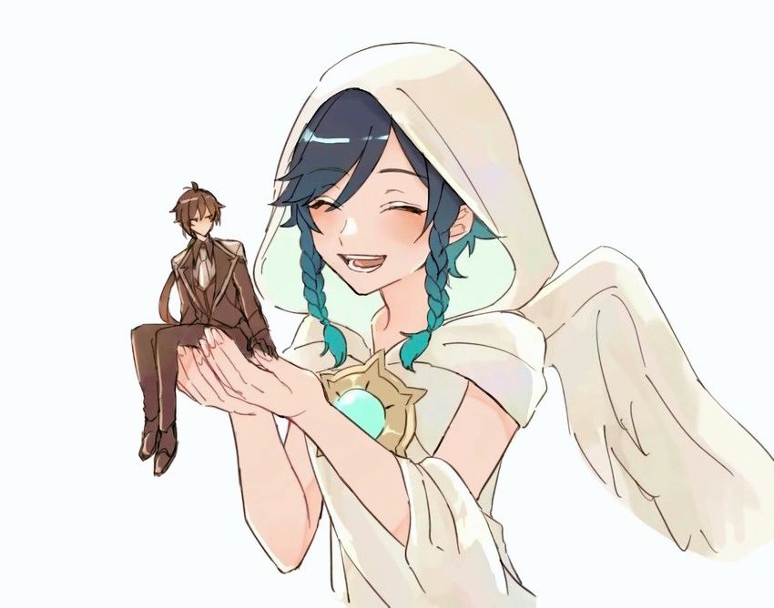 A little wholesome giant Venti ^^ | Scrolller