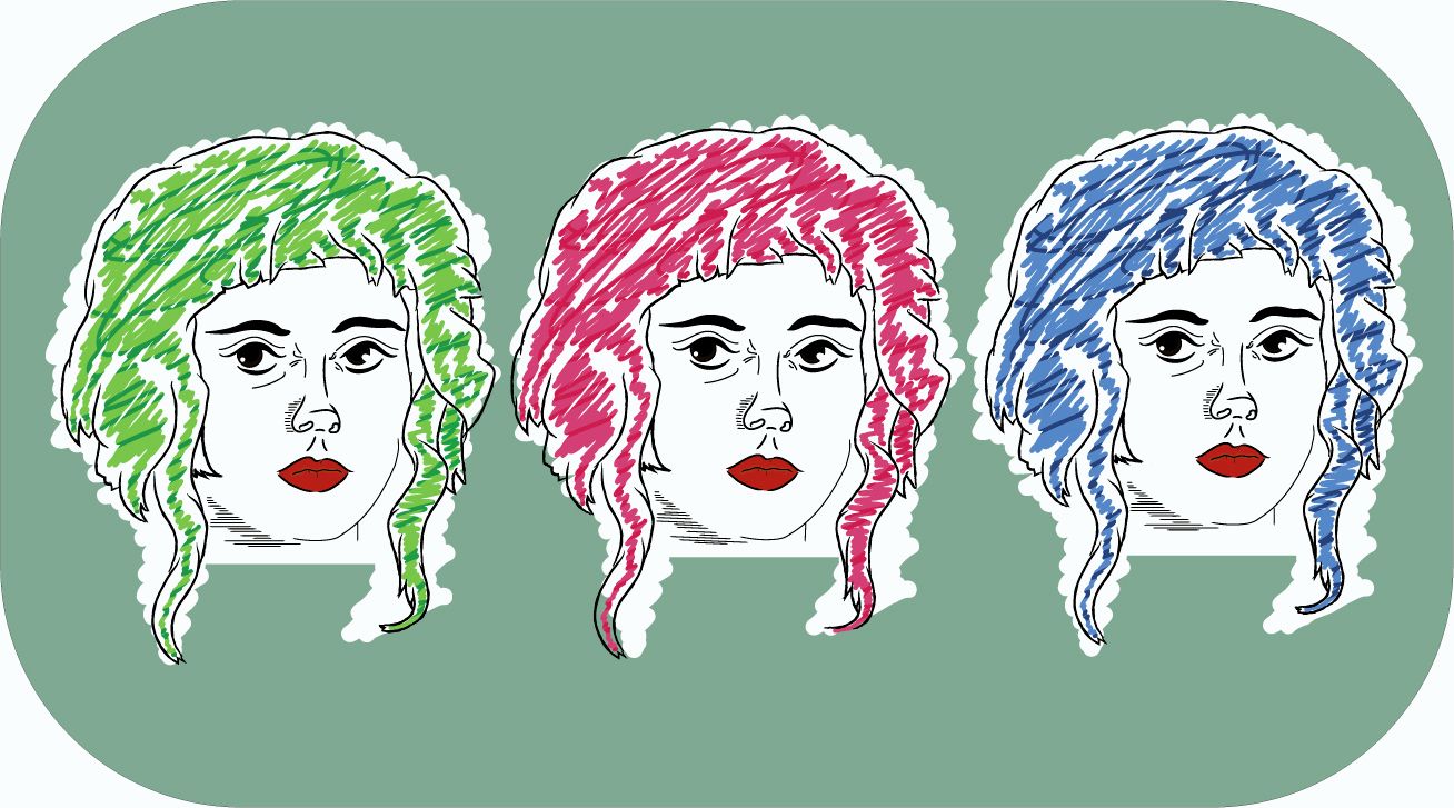 a portrait of Ramona flowers I drew | Scrolller