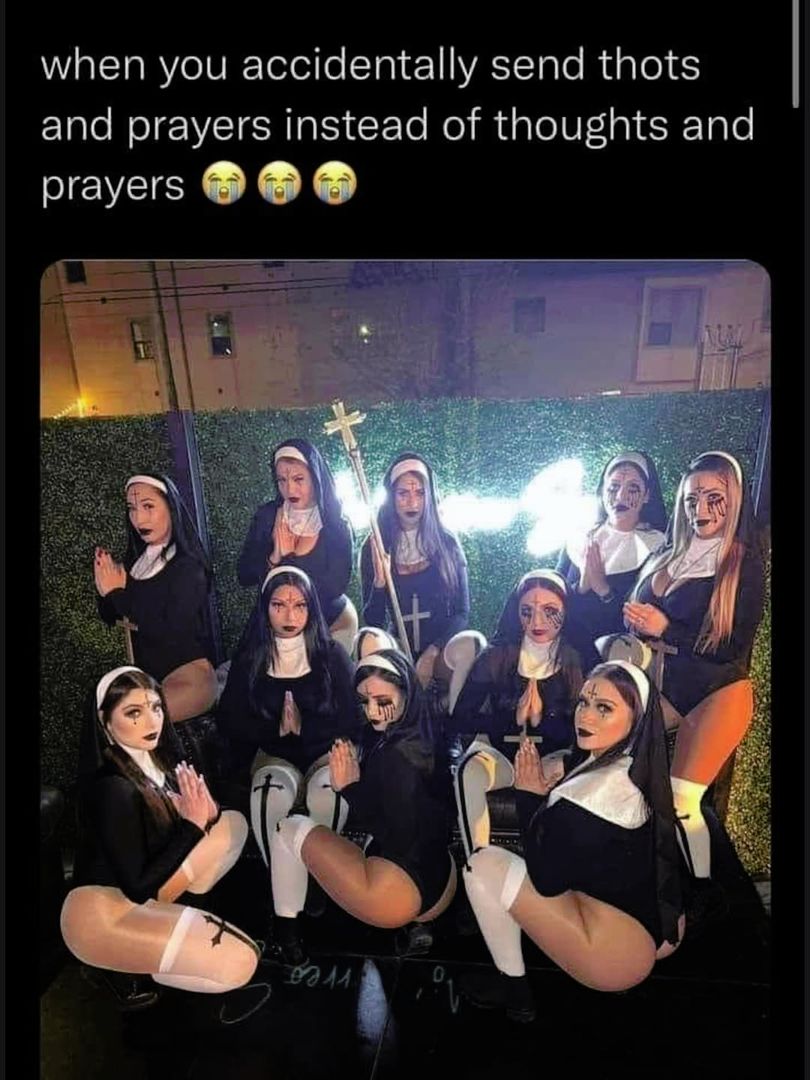 A whole lot of naughty nuns | Scrolller
