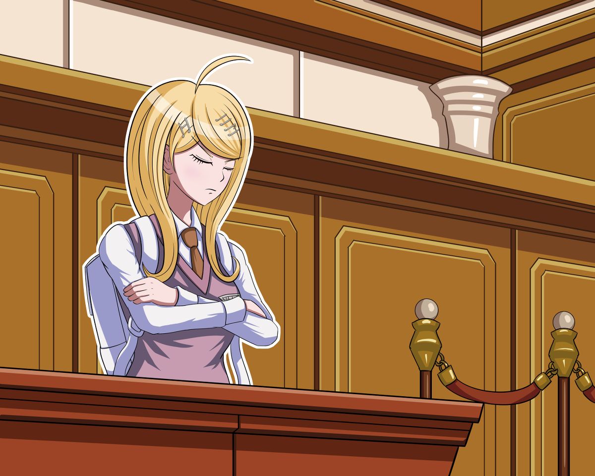 Ace Attorney Kaede (art by LANBAN) | Scrolller