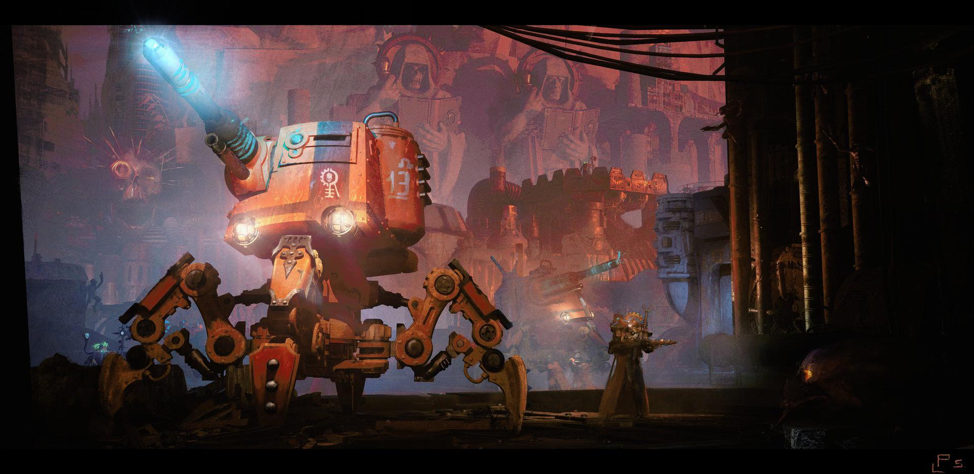 Adeptus Mechanicus by: Sergei Panin | Scrolller