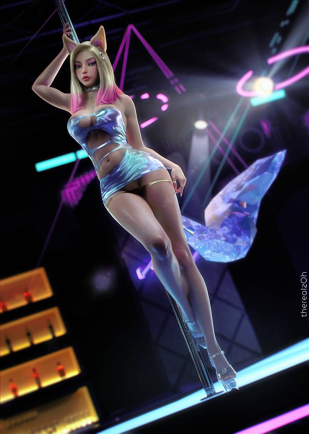 Ahri on stage (therealzOh) [League of Legends] | Scrolller