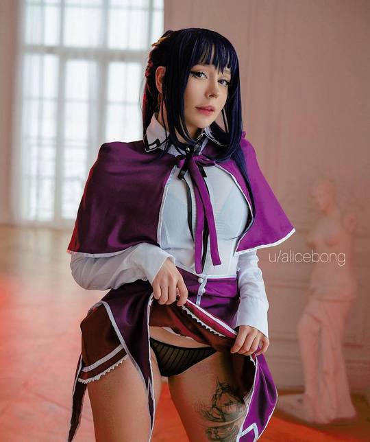 Akeno Himejima from High School DxD by Alice Bong | Scrolller