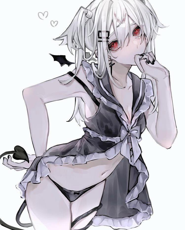 Albinos dark circled demon~ | Scrolller