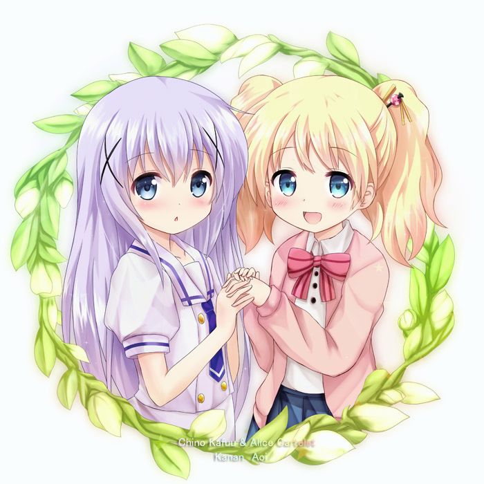 Alice-chan and Chino-chan | Scrolller