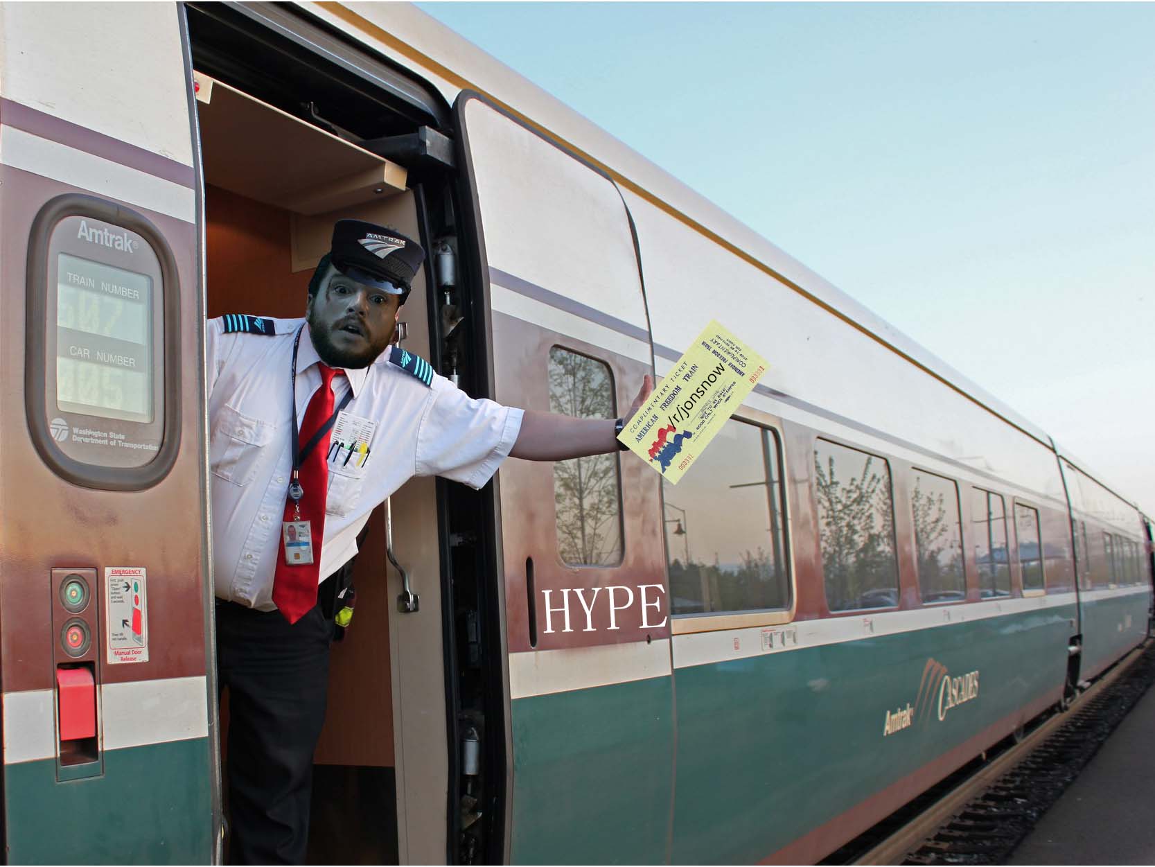 ALL ABOARD TO THE FRONT PAGE [NSFW] | Scrolller