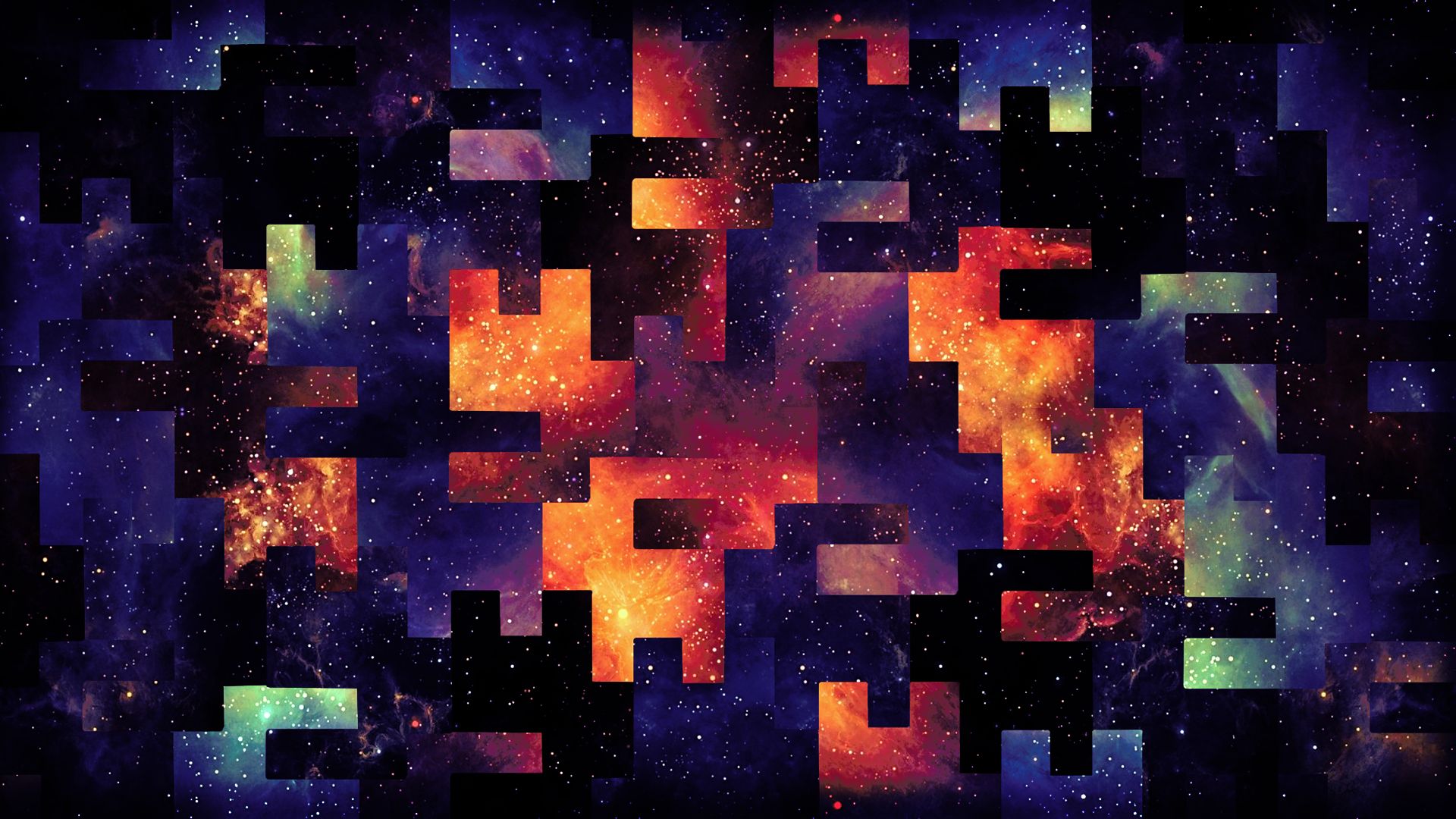 Among us space pattern [1920 x 1080] | Scrolller