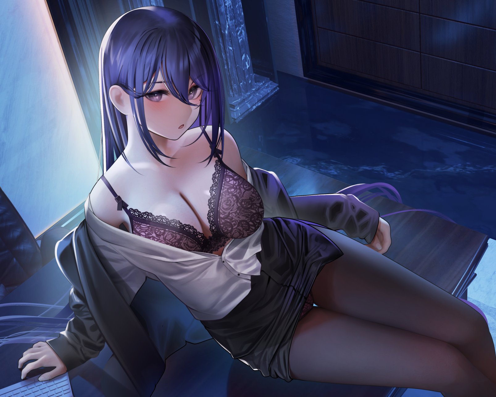 Amorous Secretary [Artist's Original] | Scrolller