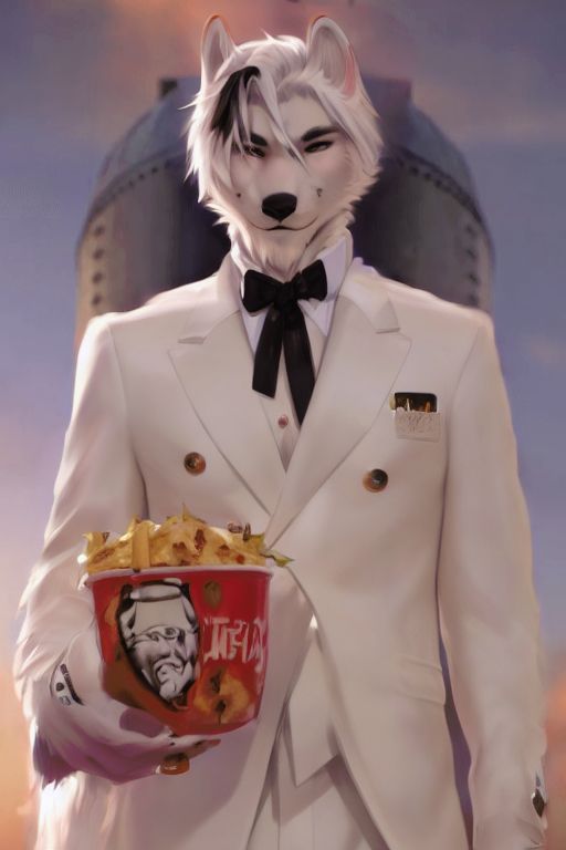 An attempt at a furry Colonel Sanders | Scrolller