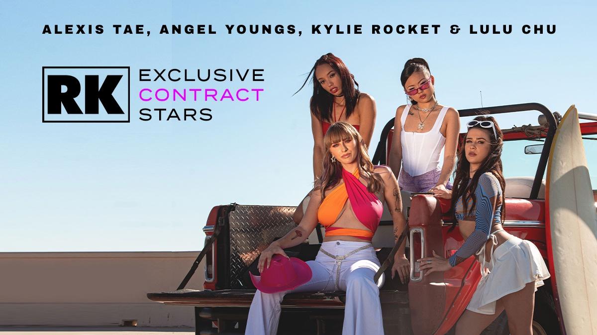 [Angel Youngs 19, Lulu Chu 20, Kylie Rocket 20] signed by Realitykings as Exclusive Performers ...