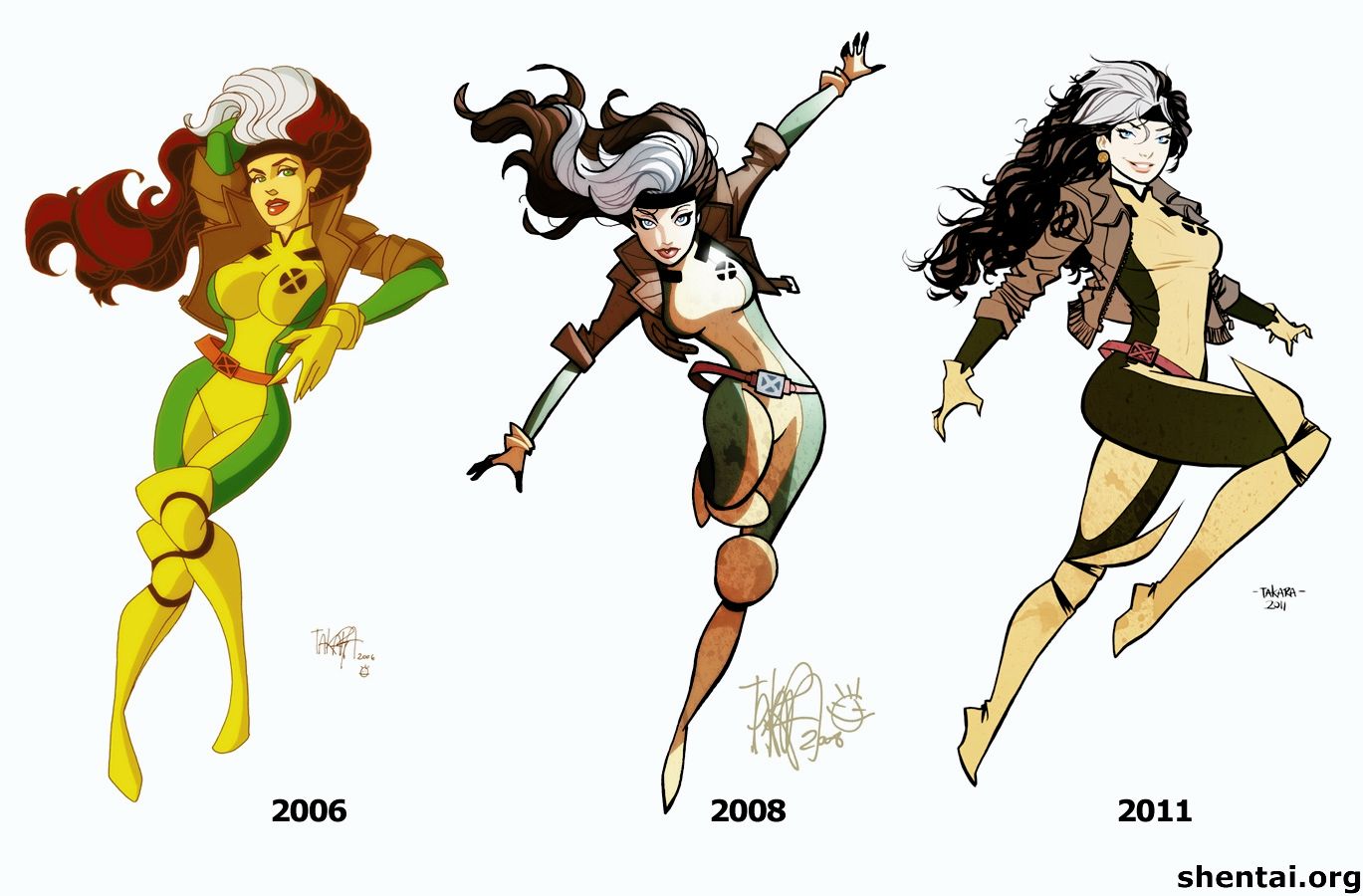 Another character design comparison, this one by Marcio Takara | Scrolller