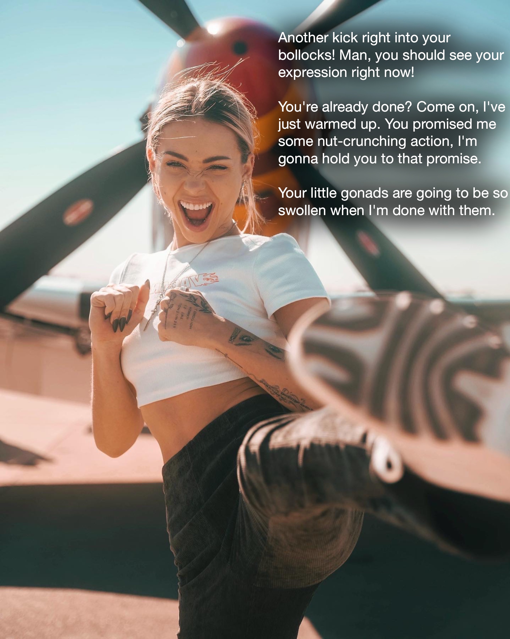 Another kick! | Scrolller