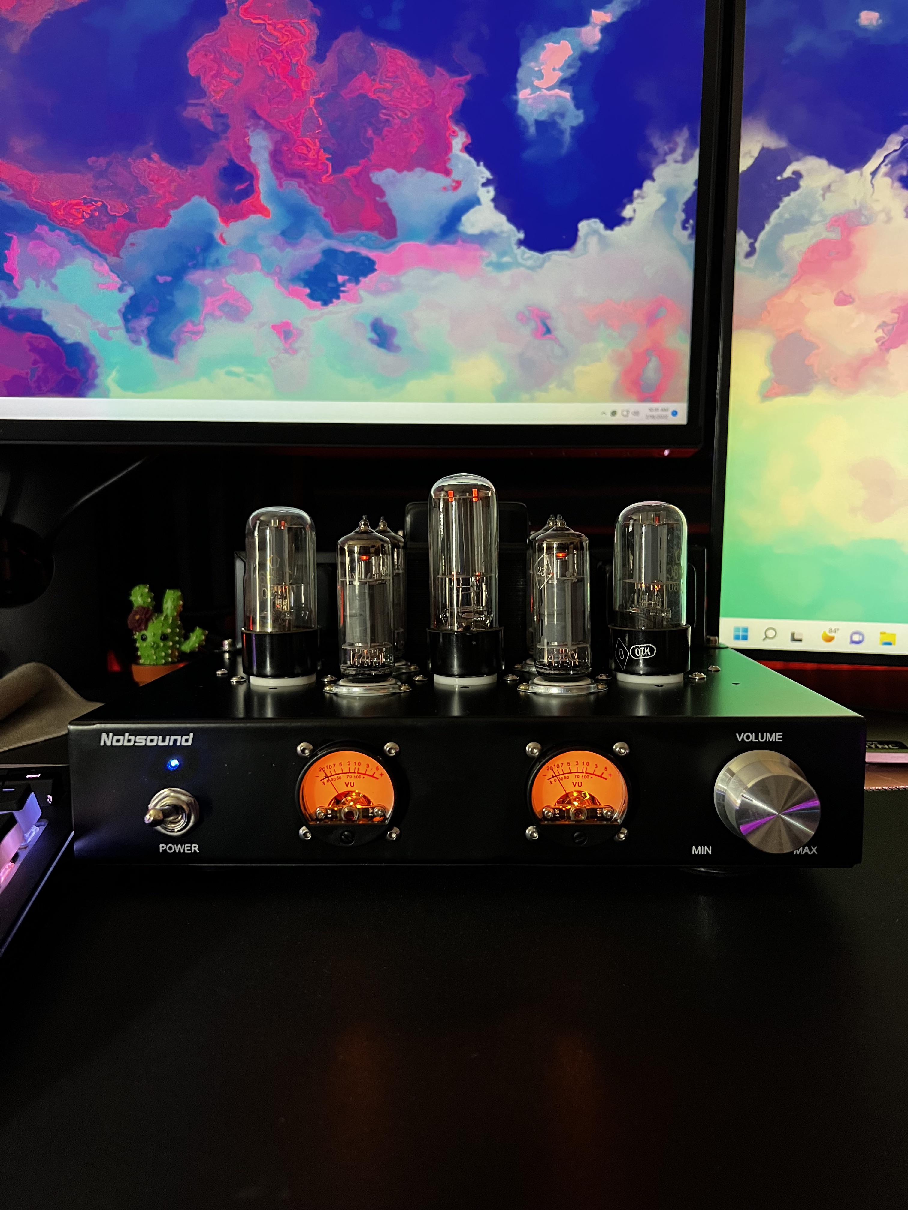 Any appreciation for some tubes? Nobsound 6p1 vacuum tube amp for my 2 channel desk setup ...