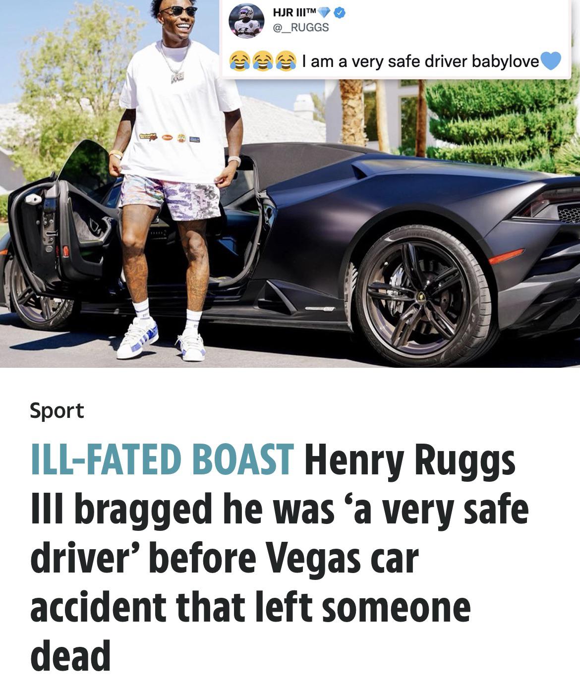 Apparently he’s a “SaFe DrIvEr” | Scrolller