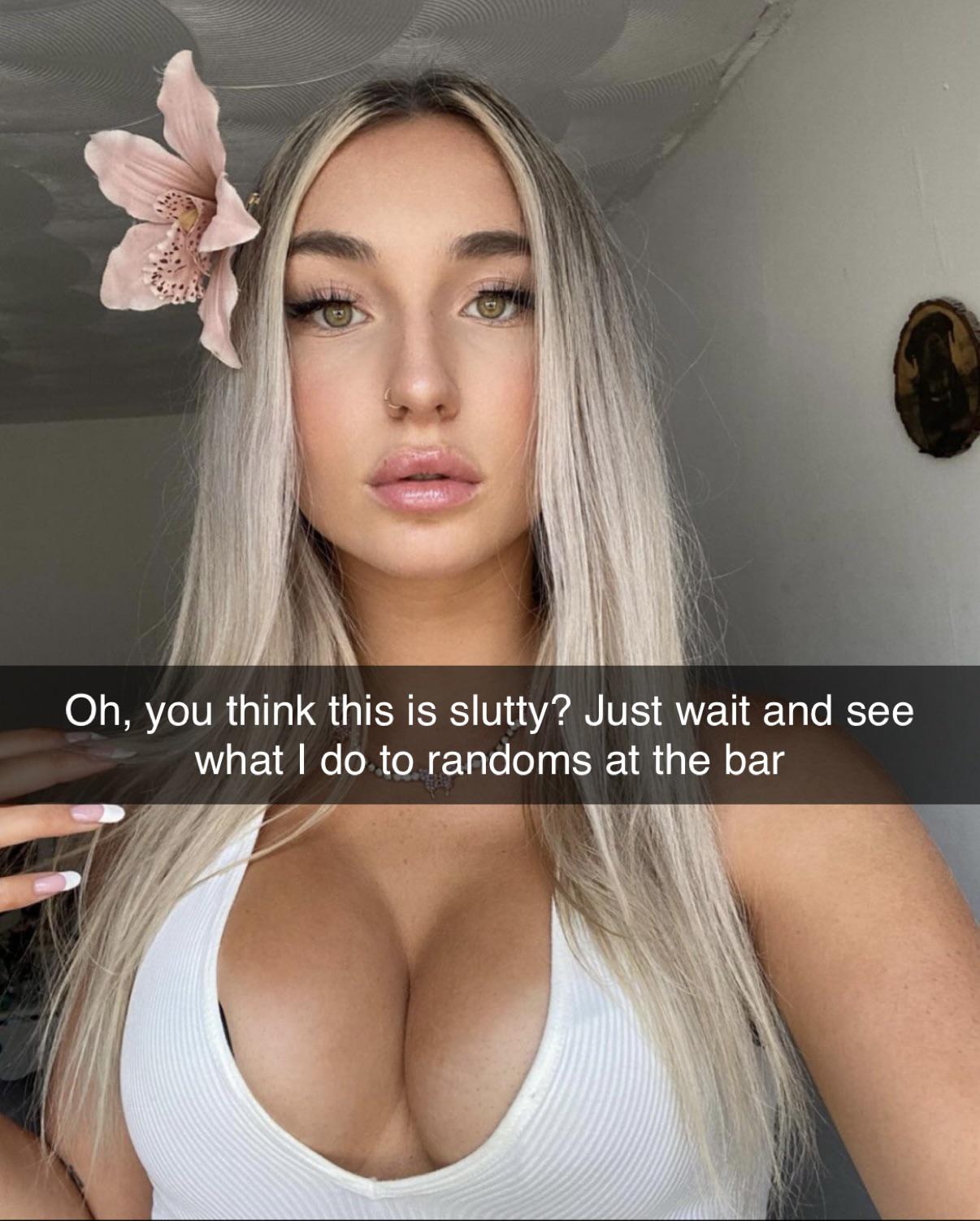 Appreciate your girl wearing slutty clothes | Scrolller