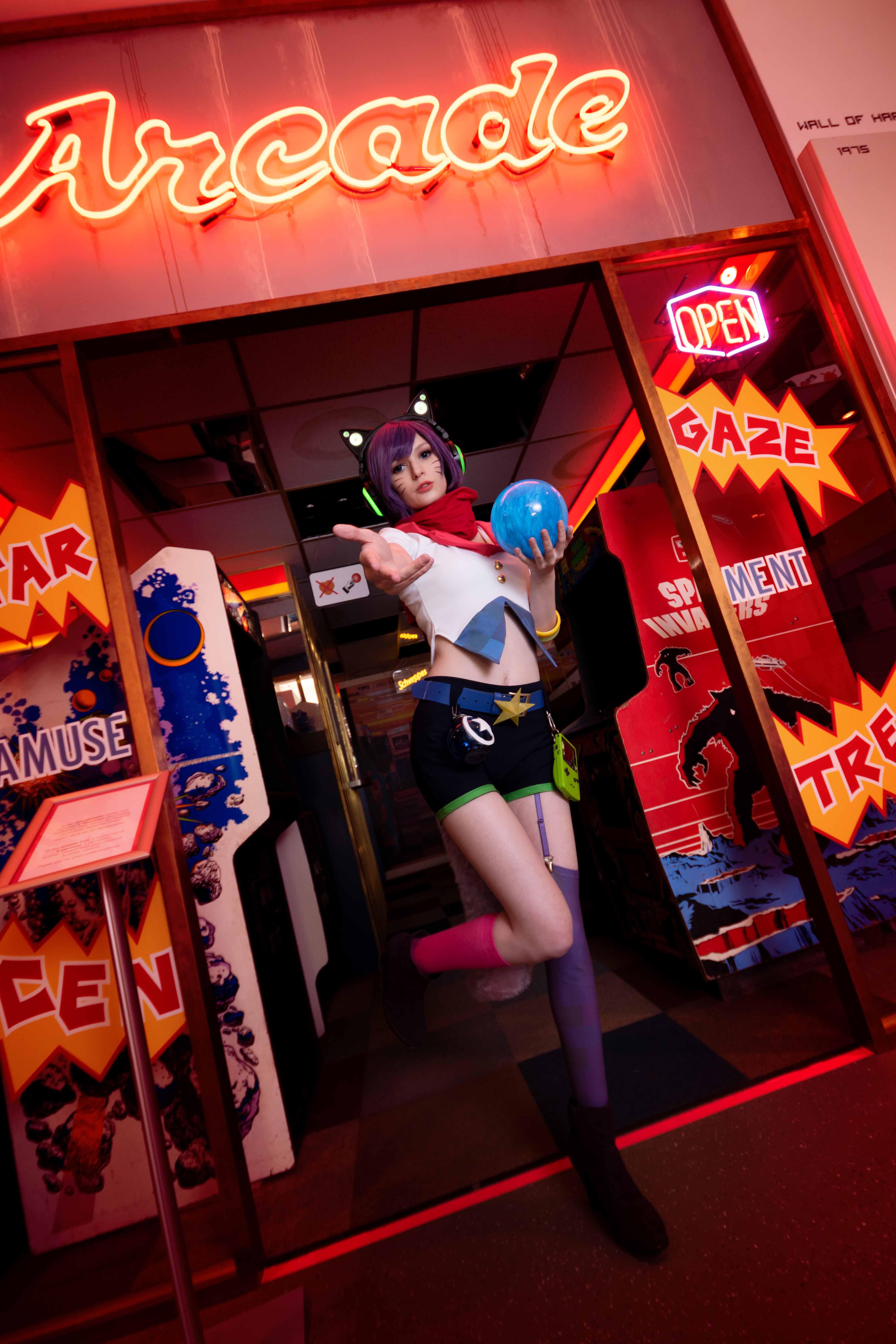 Arcade Ahri by Natsuku | Scrolller