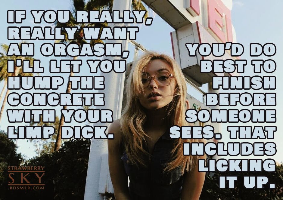 Are you desperate enough for a risky public orgasm? | Scrolller