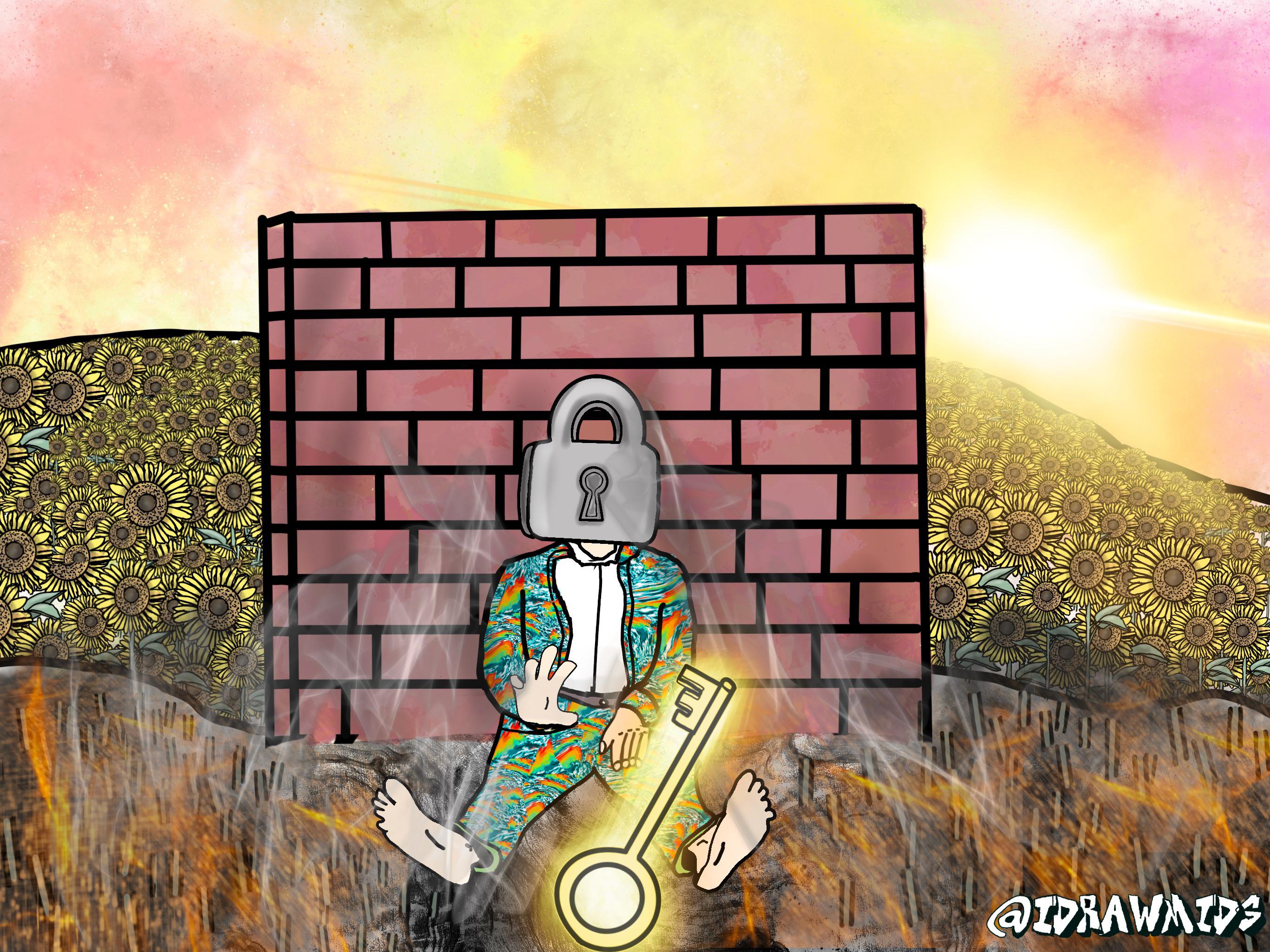 “artist block” by me, procreate, 2022 | Scrolller