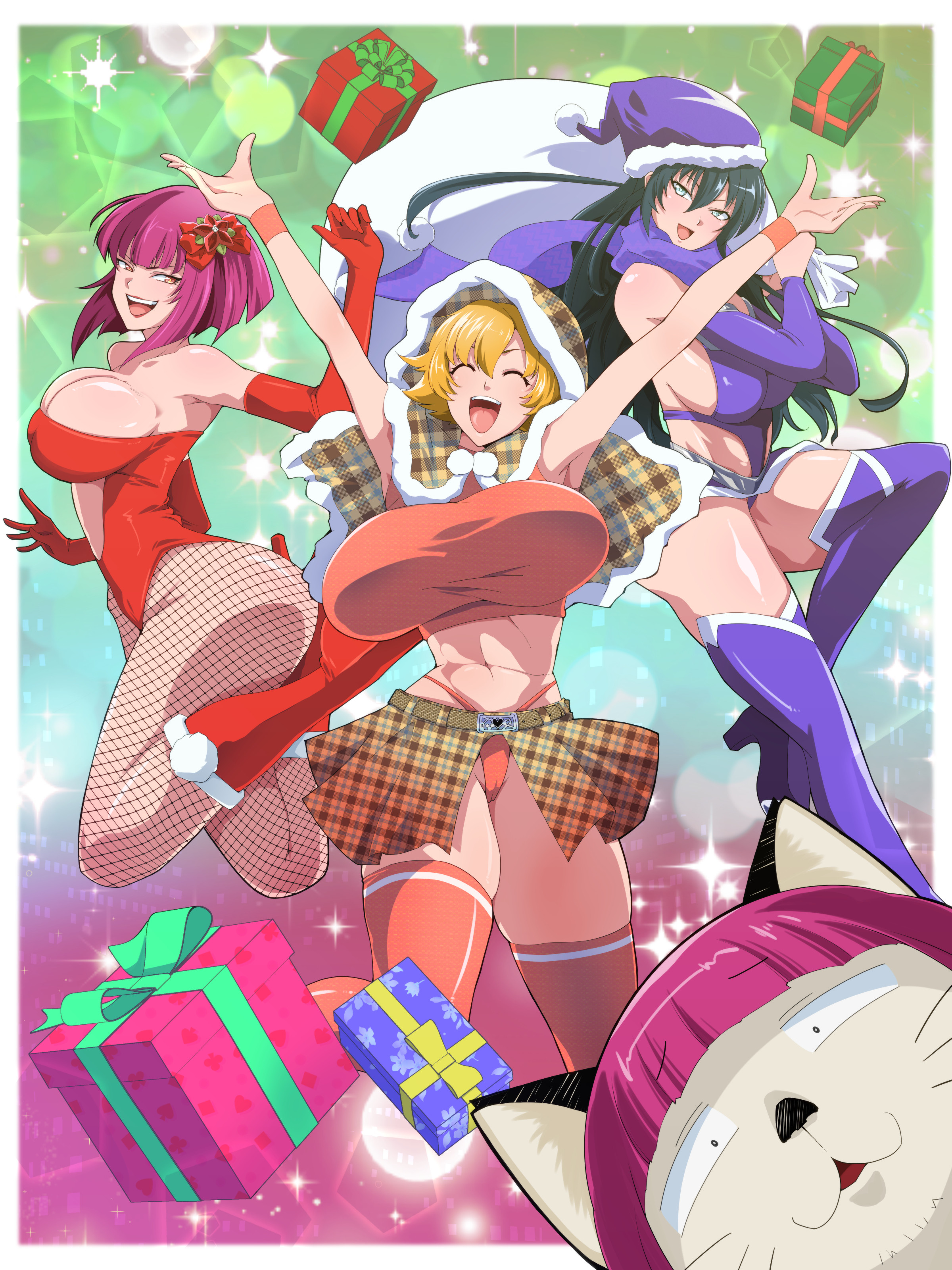 Asagi, Sakura, And Oboro Christmas Celebration! | Scrolller