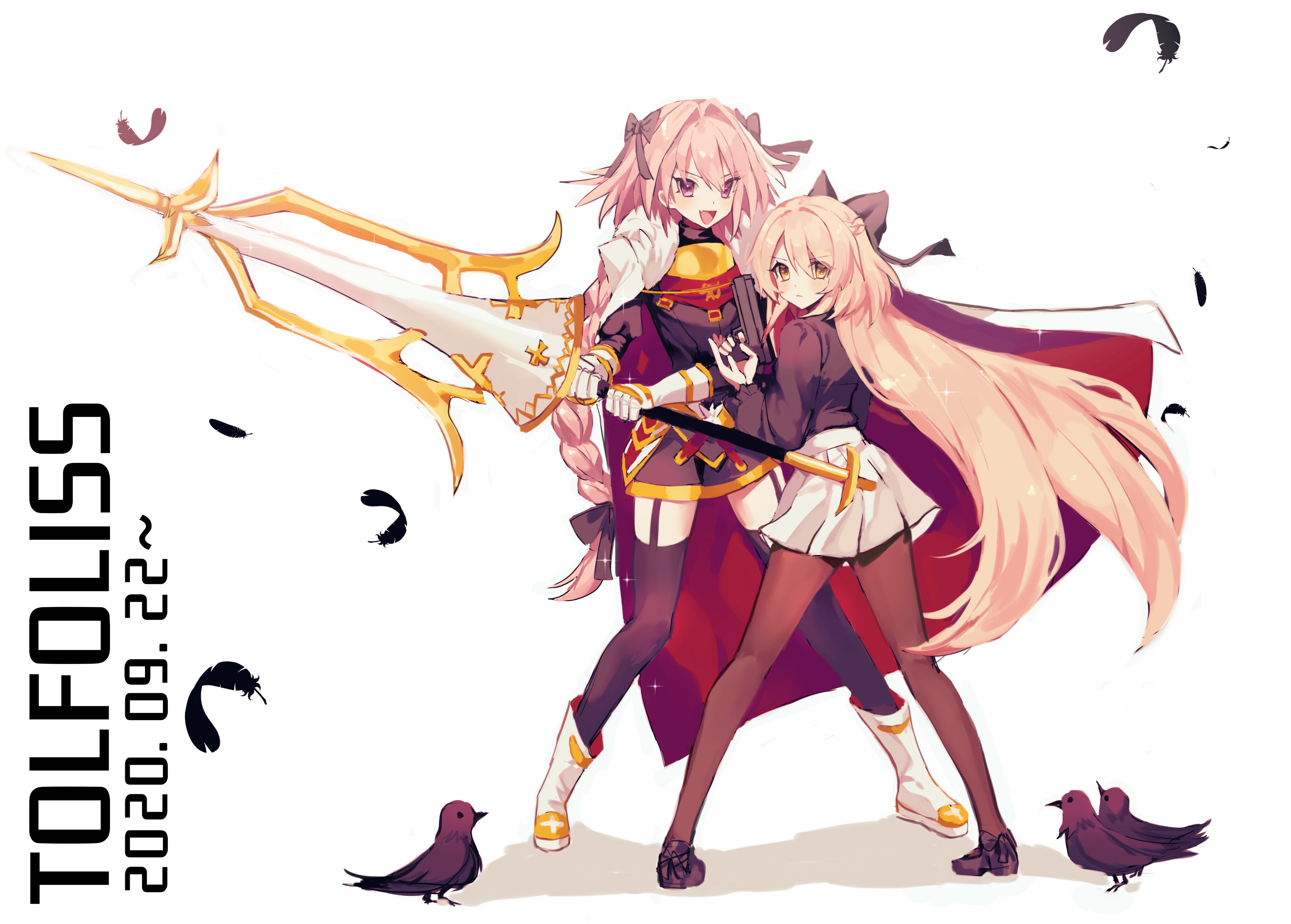 Astolfo and his small master. | Scrolller