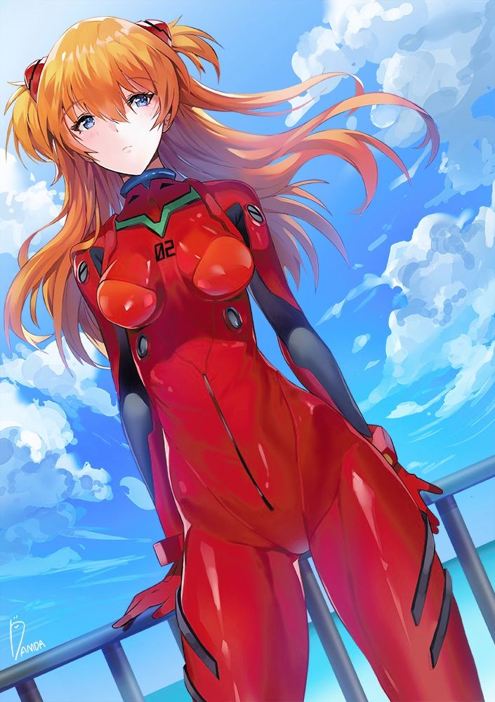 Asuka Langley Soryu plugsuit by DAMDA | Scrolller