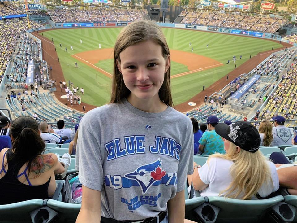 At a baseball game | Scrolller