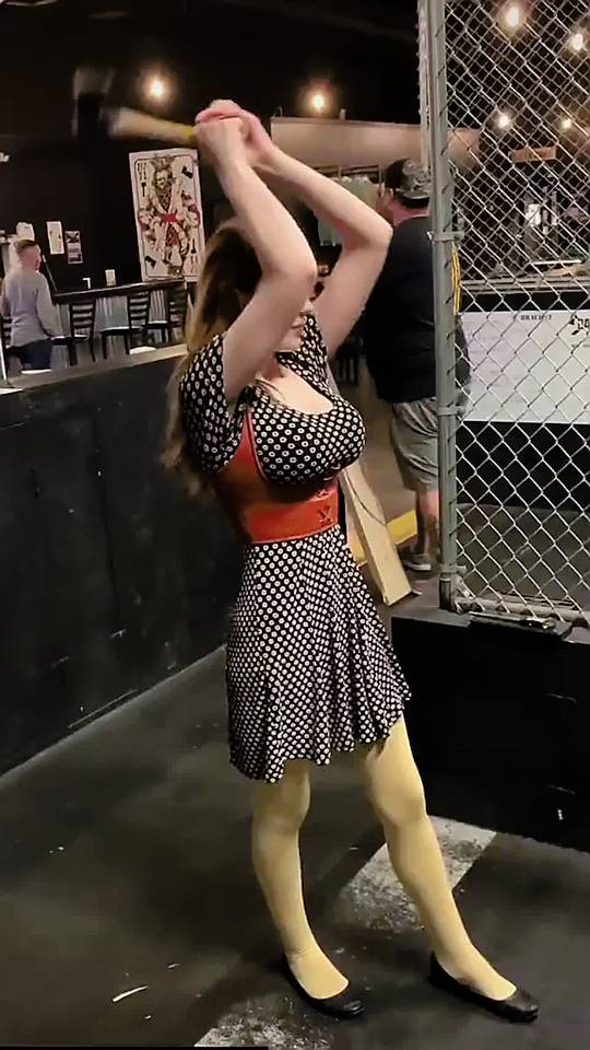 Axe Throwing… | Scrolller