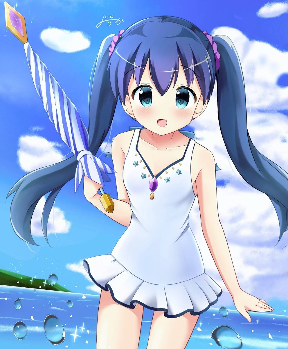 Aya At The Beach Scrolller