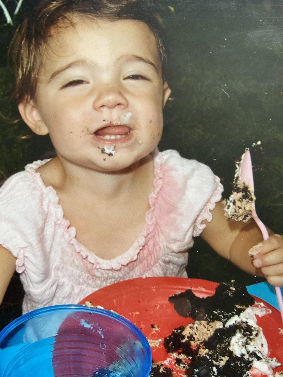 Baby Charli eating Cake | Scrolller