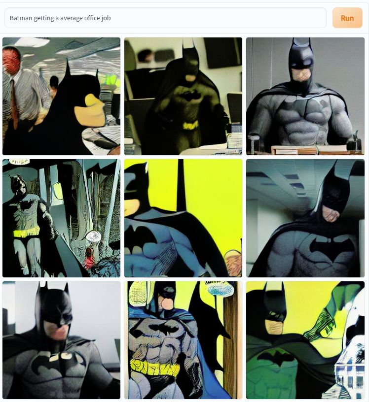 Batman gets a average office job | Scrolller