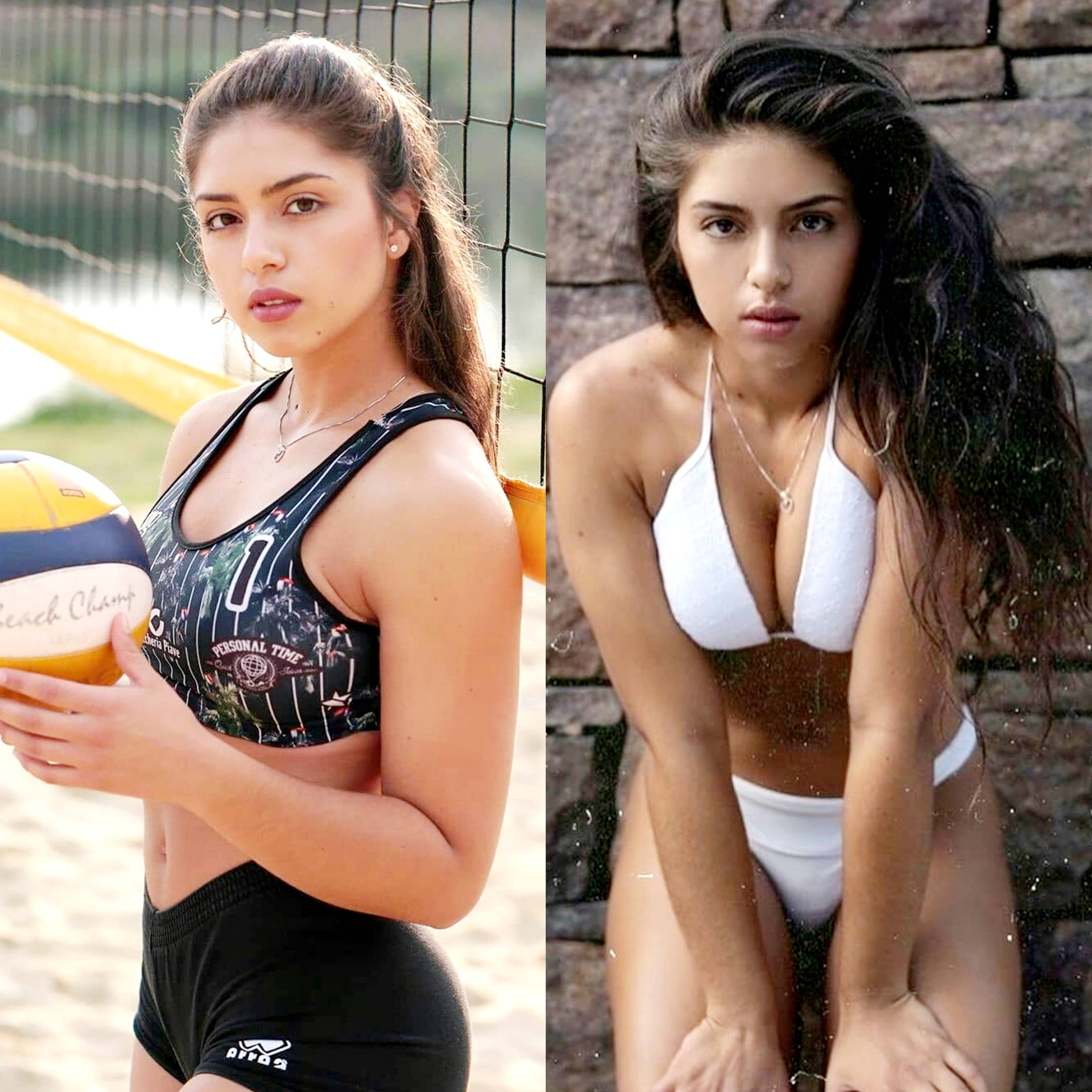 Beach volley player and model | Scrolller